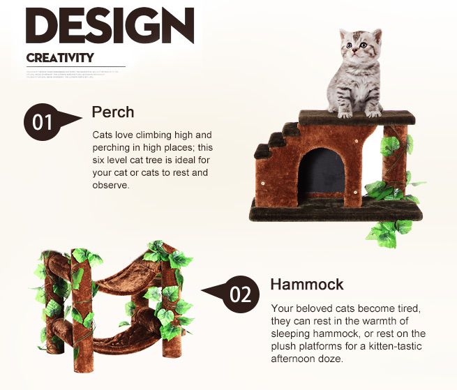 Deluxe 160cm Cat Activity Tree | Crazy Sales