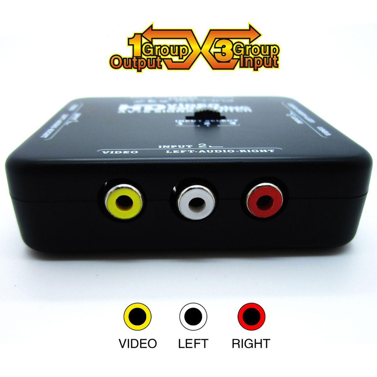 Video Switcher Av Switch TV Switch Video Switcher Dvd Vcd Audio Video ...