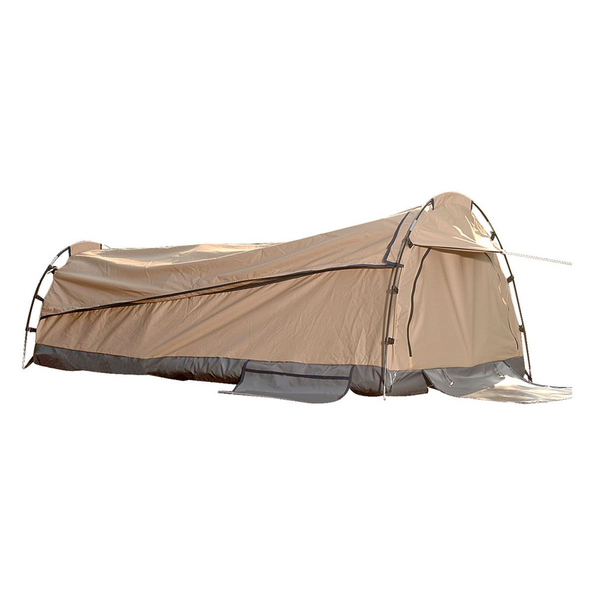 Free shipping! King Single Canvas Dome Swag