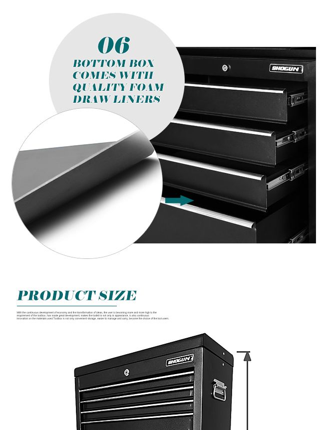 9 Drawer Lockable Roller Cabinet Tool Box | Crazy Sales