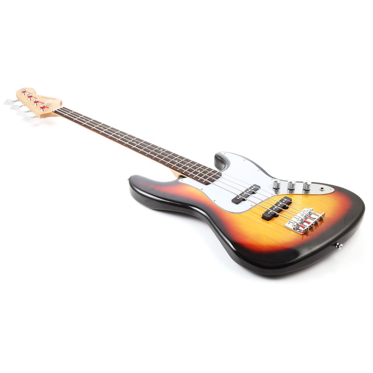 Full Size Electric Bass Guitar Pack Sunburst Colour - Crazy Sales