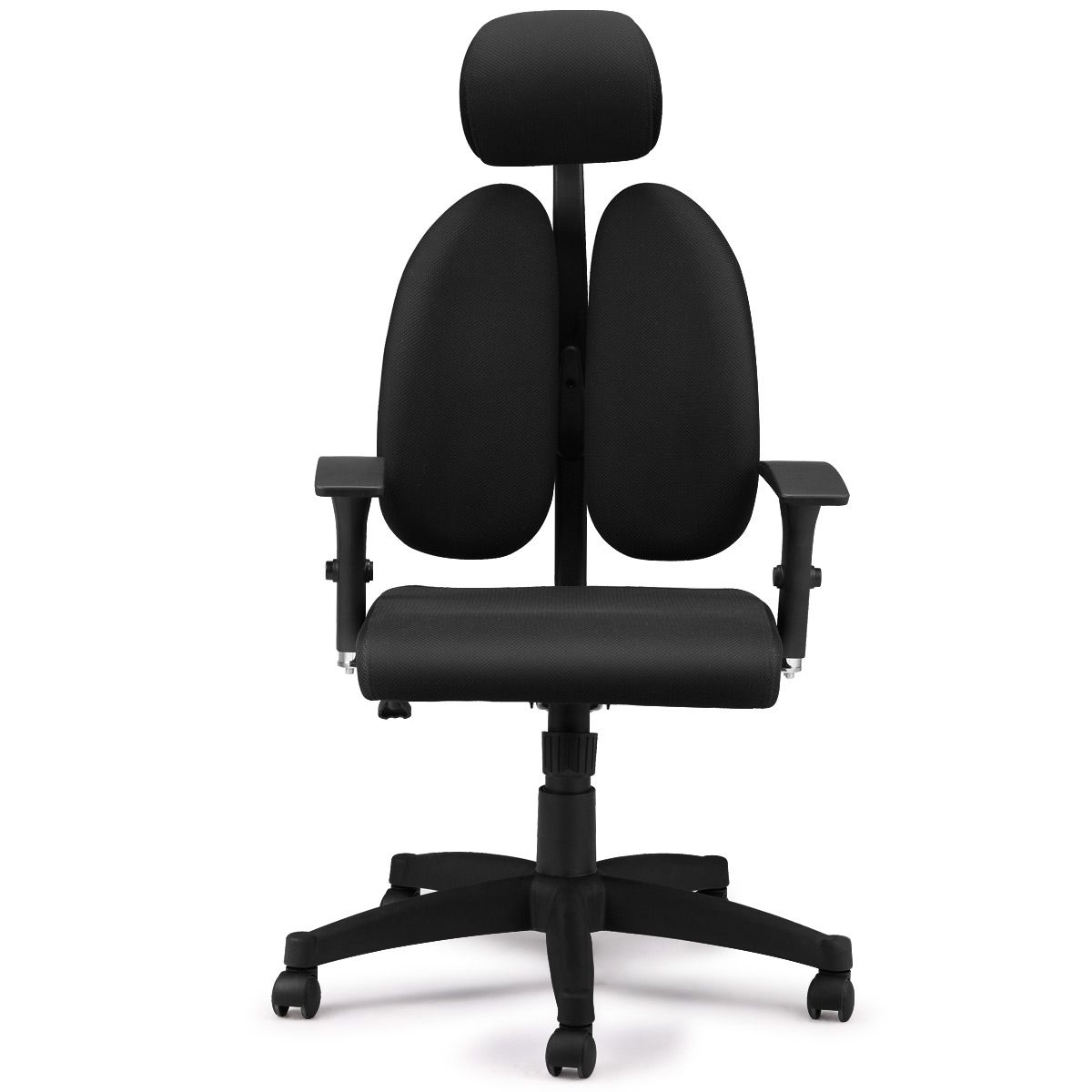 Ergonomic Split Back Chair w/ Headrest - Crazy Sales