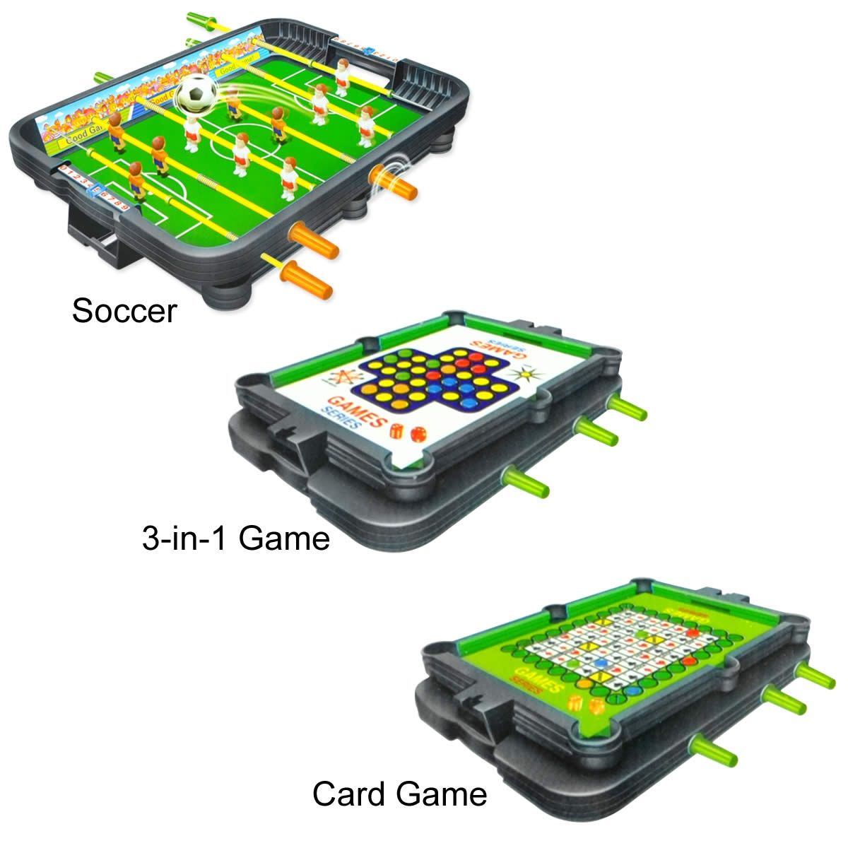 9-in-1 Tabletop Foosball / Pool / Board Game Set - Crazy Sales