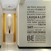 Family House Rules stickers wall Decal Removable Art Vinyl Decor Home Kids