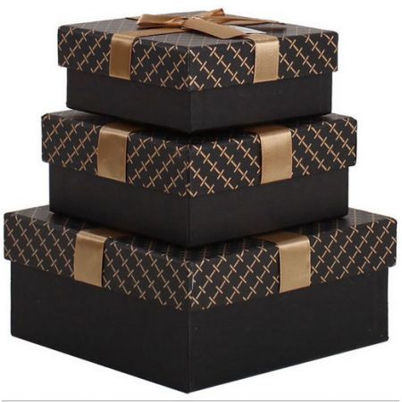 3-in-1 Good Gift Box Case for Wedding party Xmas birthday Present