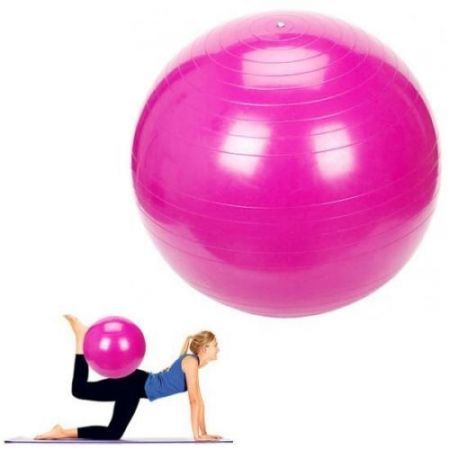 65cm Pink Exercise Fitness Aerobic Ball for GYM Yoga Pilates Ball