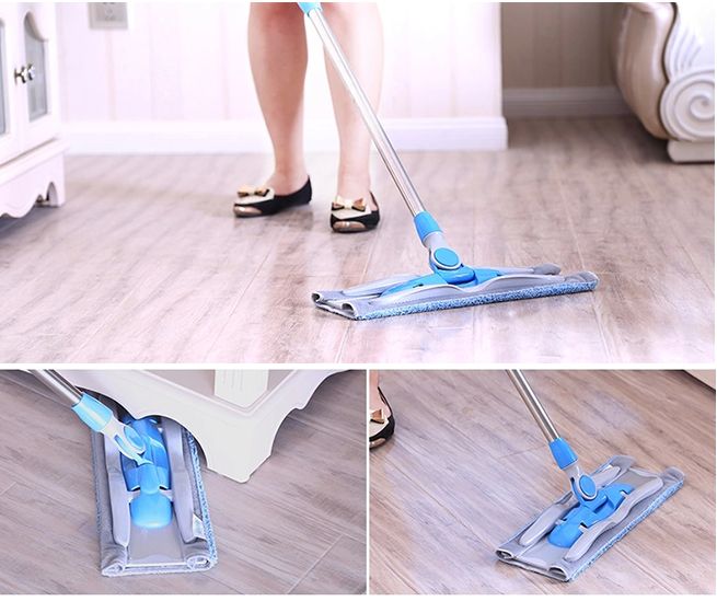 Deluxe Retractable Flat Mop | Crazy Sales