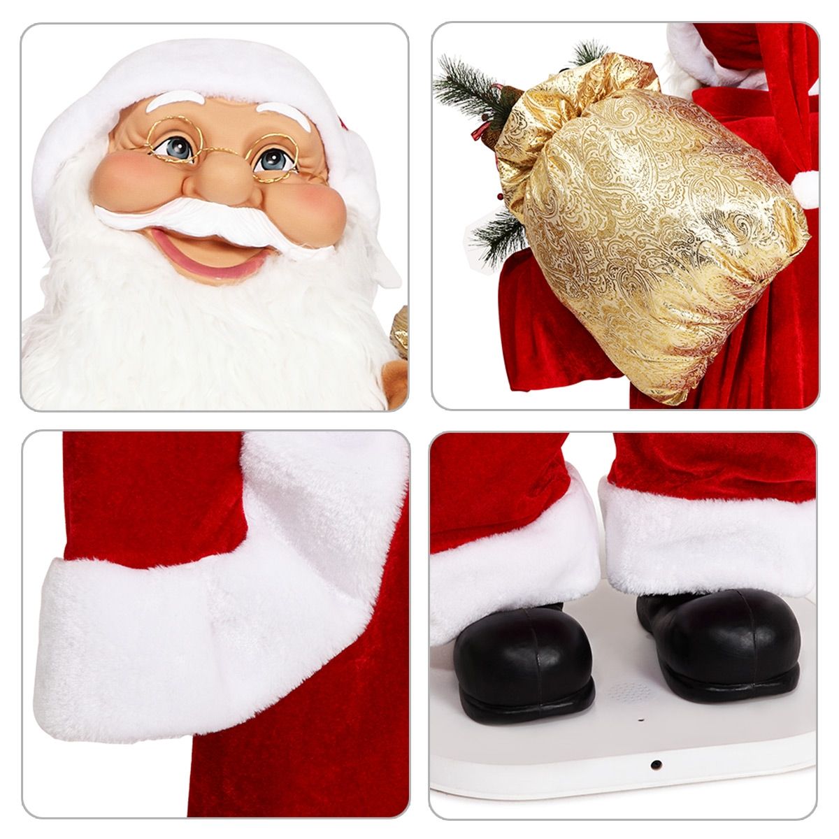 1.89M Dancing & Singing Santa | Crazy Sales