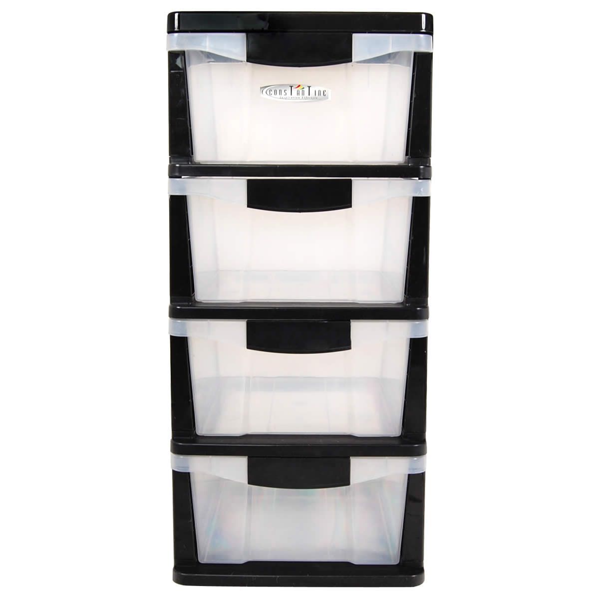 Drawers 4 Plastic Slide Shelves - crazysales.com.au | Crazy Sales