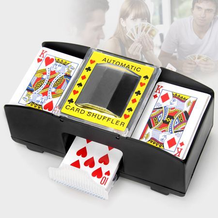 Automatic Playing Cards Shuffler Sorter for 2 Card Decks