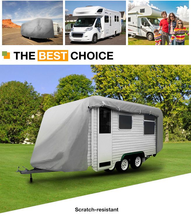 16-18FT Open Side Caravan Cover | Crazy Sales