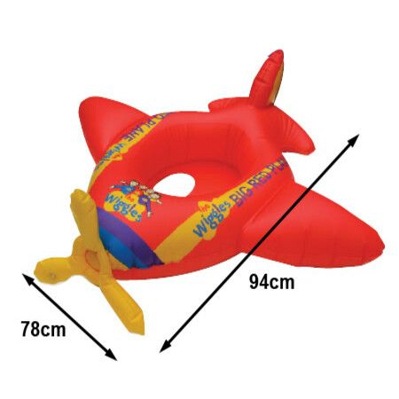 Inflatable Floating Big Red Plane Water Toy - www.CrazySales.com.au ...