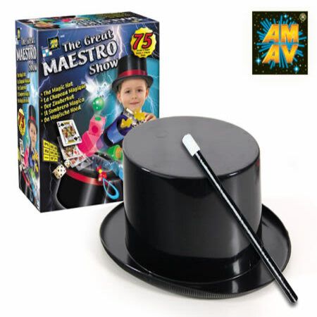 AMAV Toys Magical Hat - The Great Maestro Show with 75 Tricks Kids Fun ...