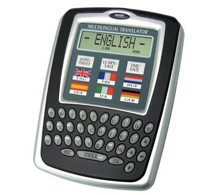 Electronic 6-in-1 Multi-Language Pocket Translator with Calculator ...