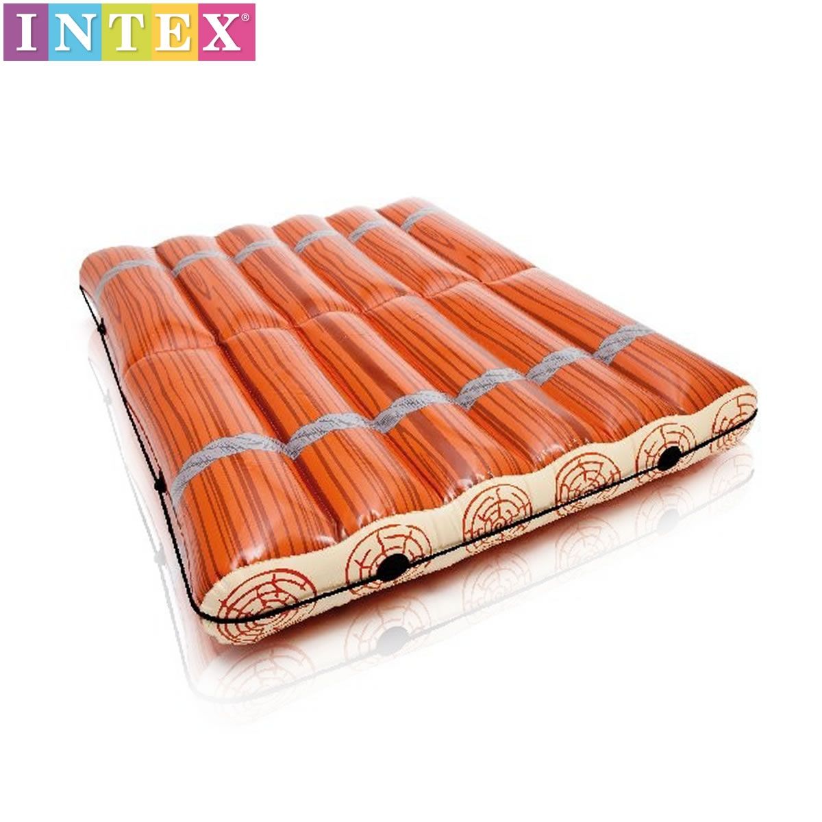 Intex Lounge Log Raft Inflatable Pool Float Toy