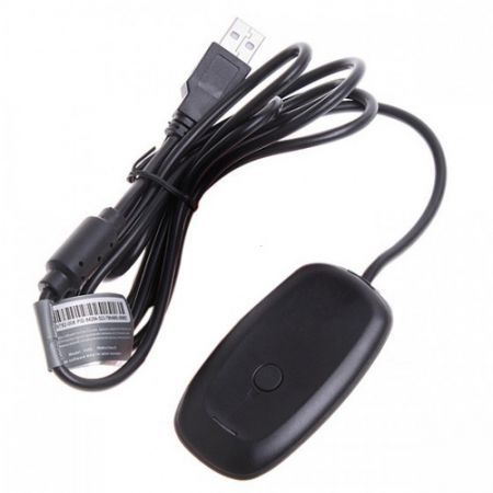 Wireless Gaming Receiver For MICROSOFT XBOX 360 Black