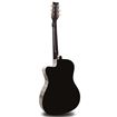 38" Steel String Cutaway Acoustic Electric Guitar Pack (Black)