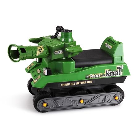 Green Kids Ride-On Toy Tank | Crazy Sales