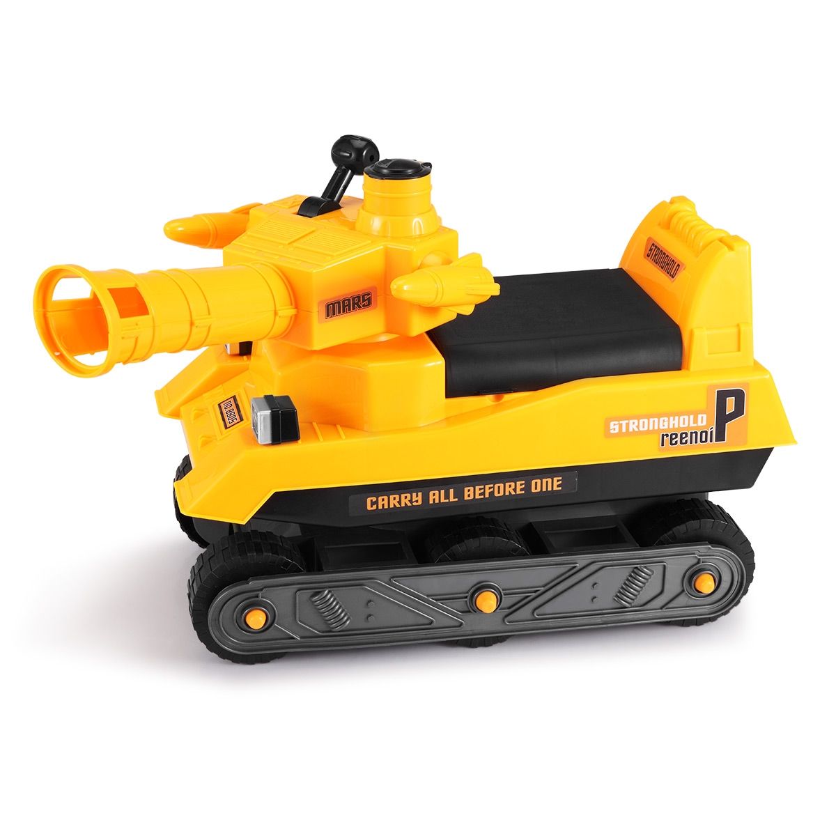 Yellow Kids Ride-On Toy Tank | Crazy Sales