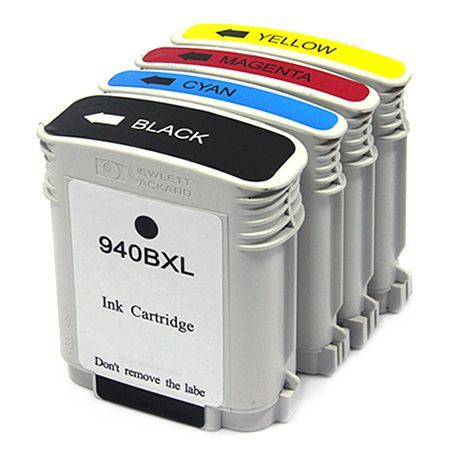 4x Compatible Ink Cartridge for HP 940XL OfficeJet Pro 8000 8500 8500A ...