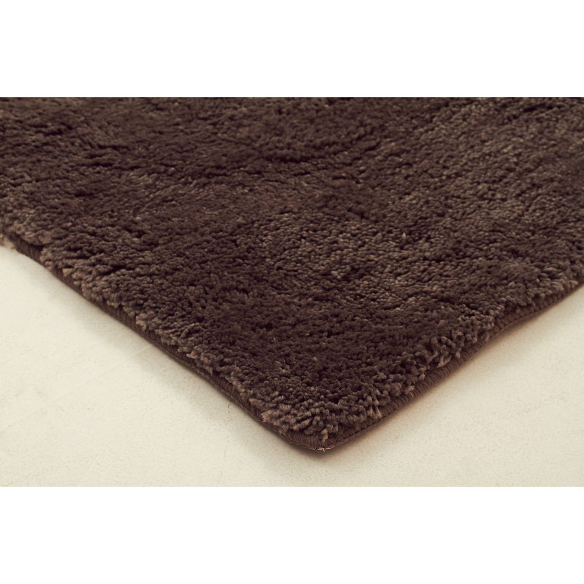 Texture Shag Rug Dark Brown-220cmx150cm | Crazy Sales
