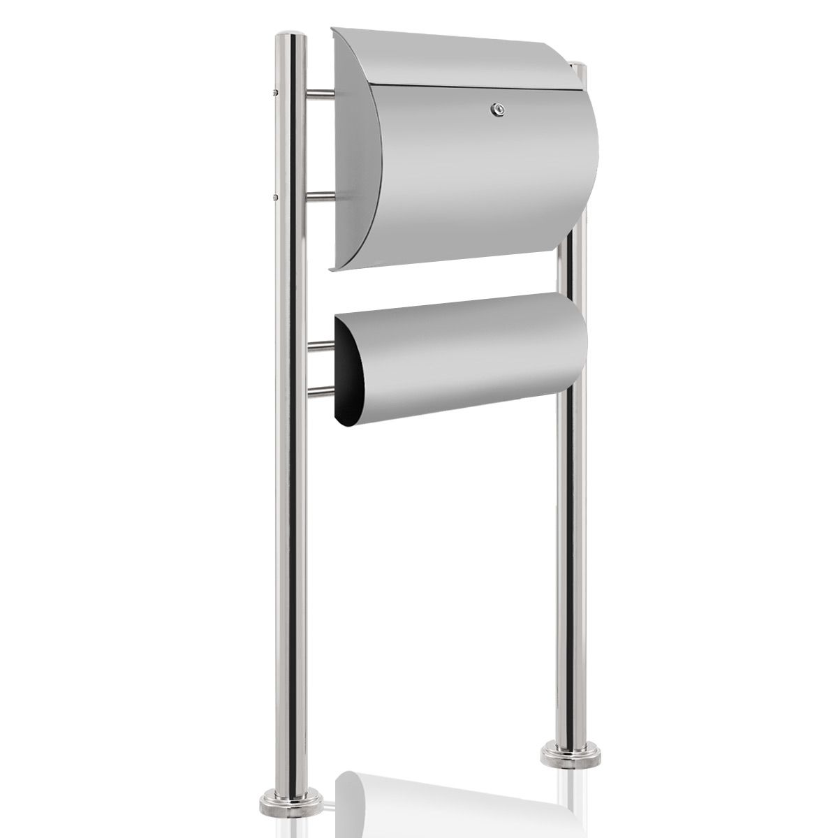 304 S/S Townhouse Mailbox LETTERBOX Courier Box with Stand | Crazy Sales