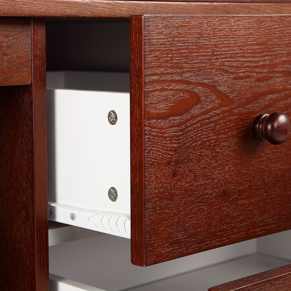 Walnut Baby Changing Table with Four Drawers-Small | Crazy Sales