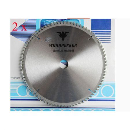 10 inch (250mm) X 100teeth Circular Saw Blade X2