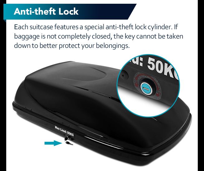 360L Car Roof Storage Pod | Crazy Sales