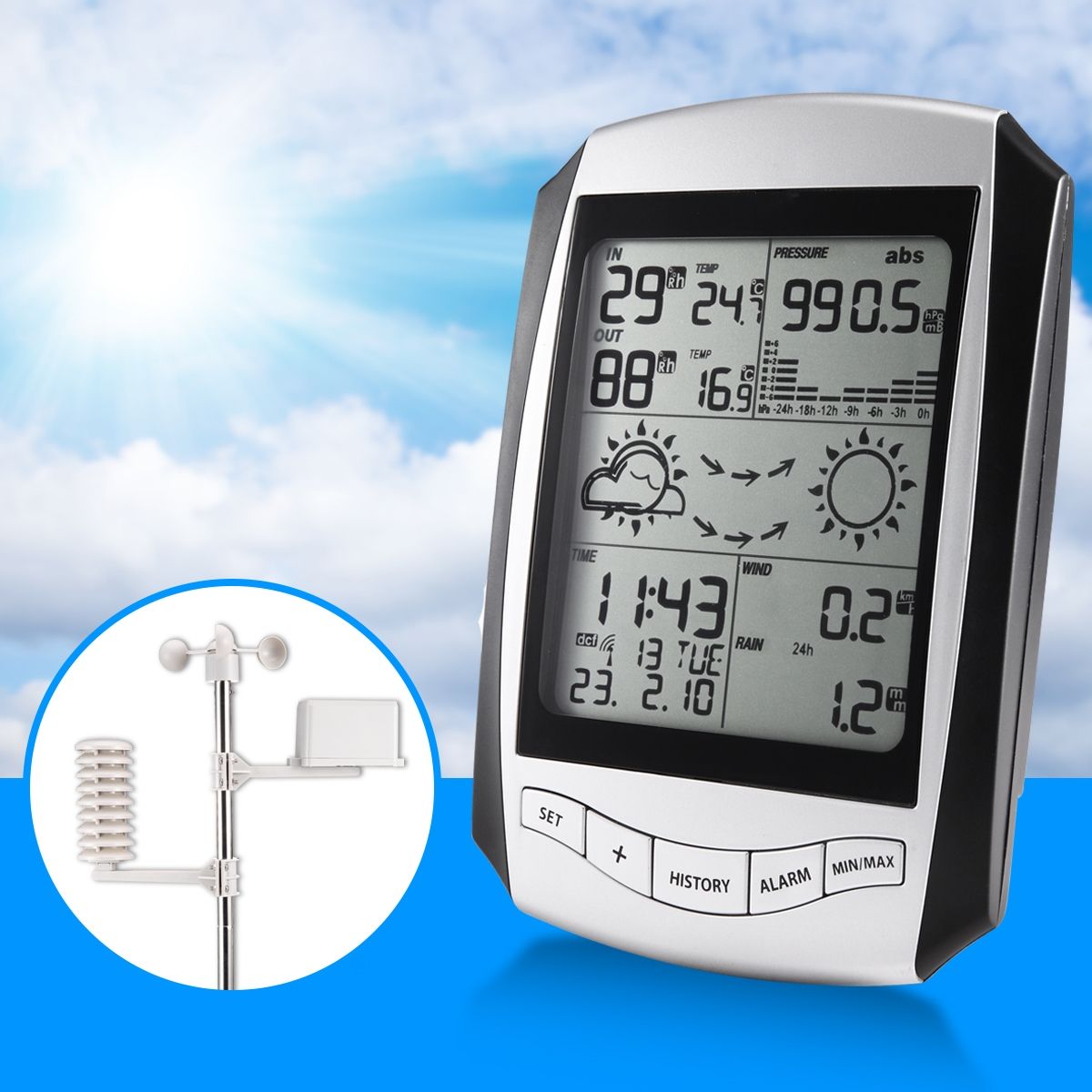 Professional Wireless Weather Station