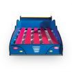 Kids Blue F1 Racing Car Bed