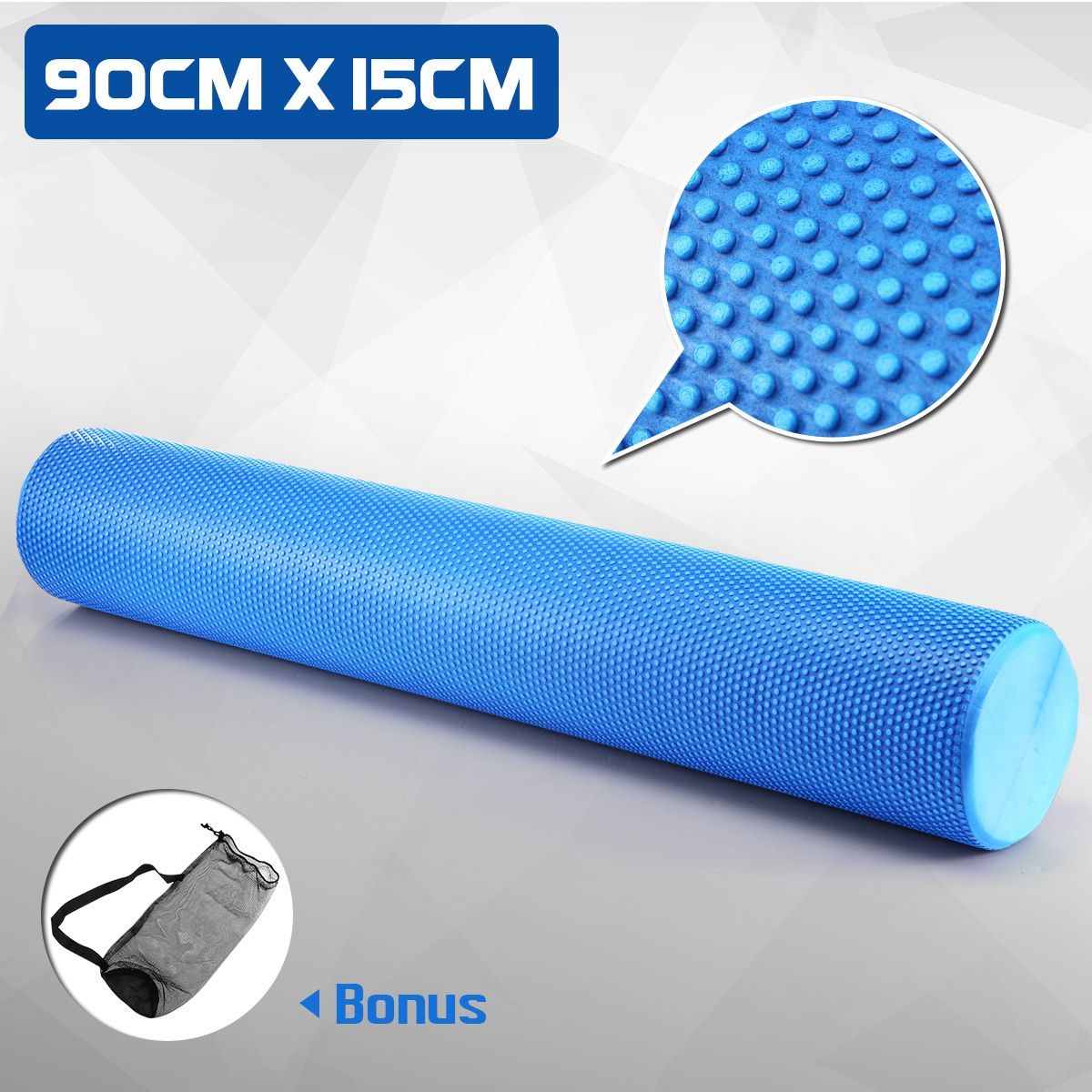 90cm Physio Foam Yoga Pilates Roller