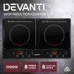 Devanti Induction Cooktop Portable Cooker Ceramic Cook Top Electric Hob ...