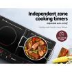 Devanti Induction Cooktop Portable Cooker Ceramic Cook Top Electric Hob ...