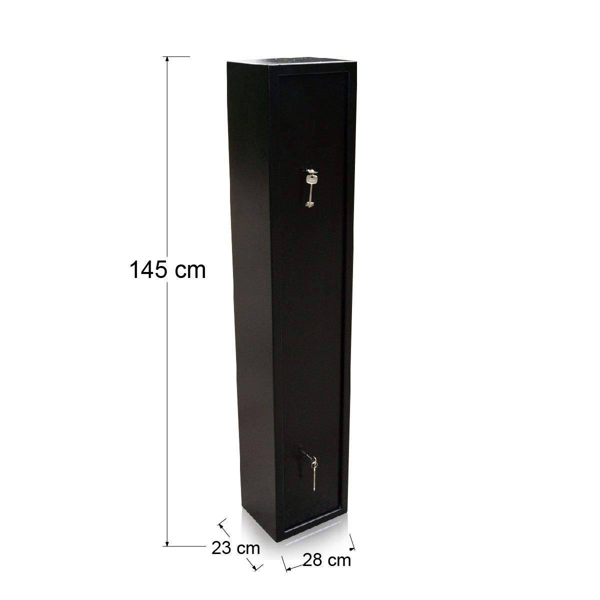 4 Gun Safe Firearm Rifle Storage Lockbox Steel Cabinet | Crazy Sales