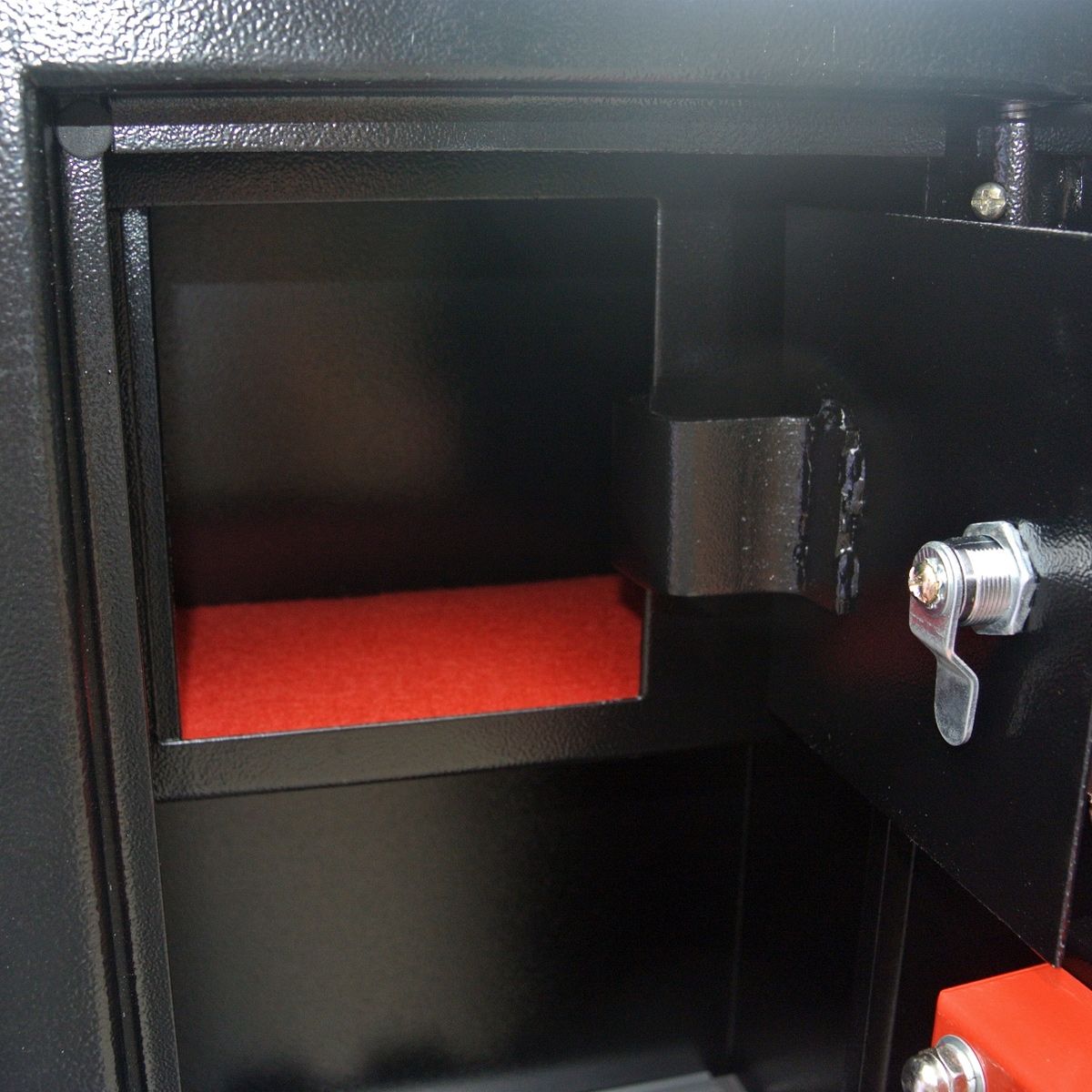 4 Gun Safe Firearm Rifle Storage Lockbox Steel Cabinet | Crazy Sales