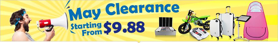 May Clearance 2015 - Starting from $9.88